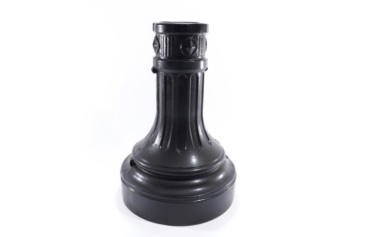 Aluminum Decorative for 4″ Round Poles - PAA-DR41318 - Pole Base Covers